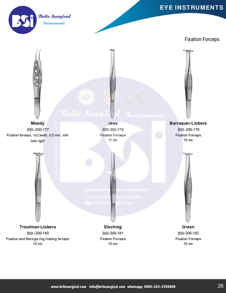 Fixation Forceps – Brite Surgical